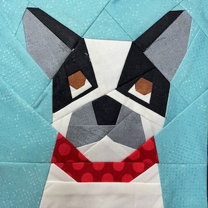 Dog Lover Quilt: Paper Pieced Pattern (PDF Download) - Etsy