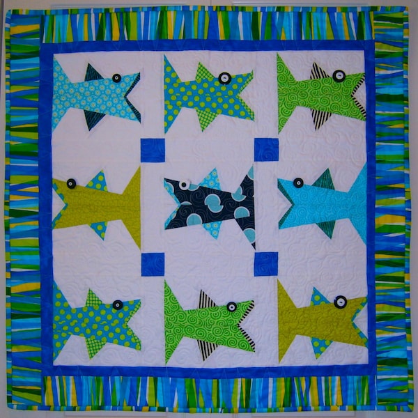 Fish Quilt Patterns - Etsy