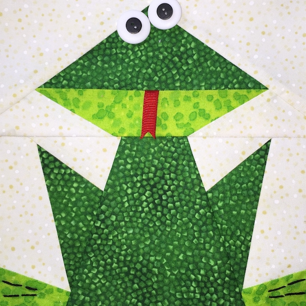 Frog Quilt Pattern - Etsy