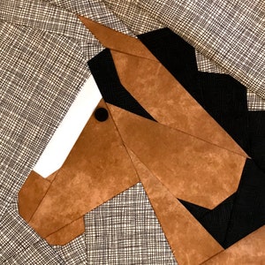 Horse Quilt Pattern: Paper Pieced Design (PDF Pattern) - Etsy