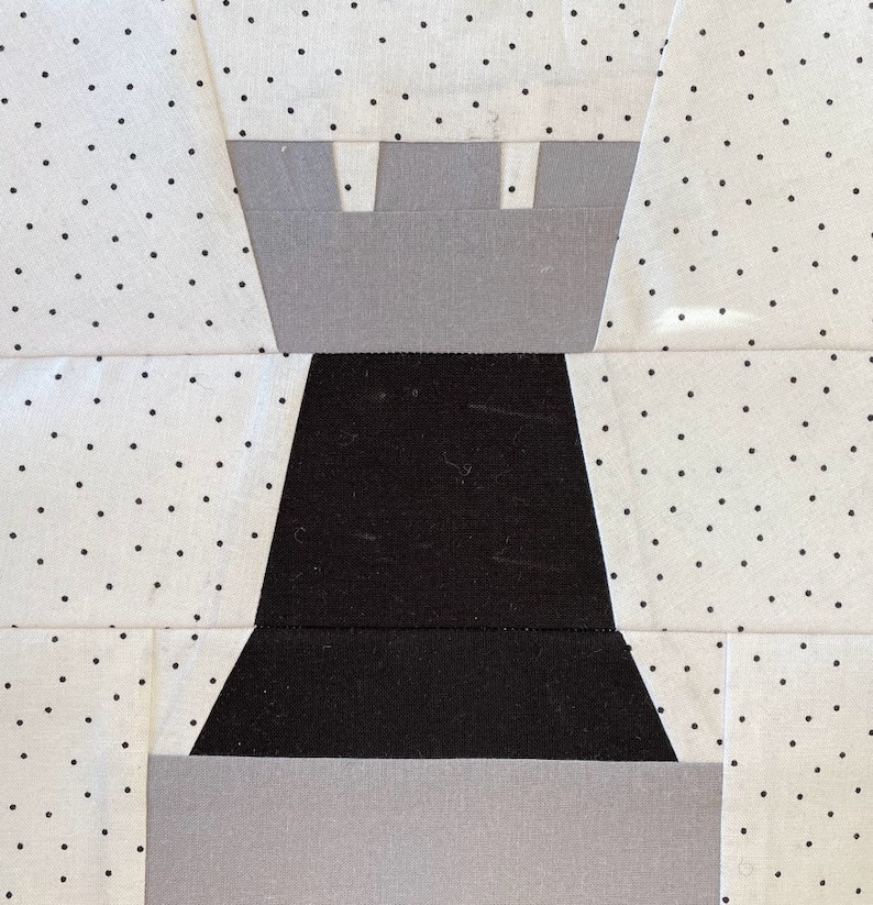 Chess Piece Paper Pieced Block Patterns: 6 Piece Set (PDF Pattern) - Etsy