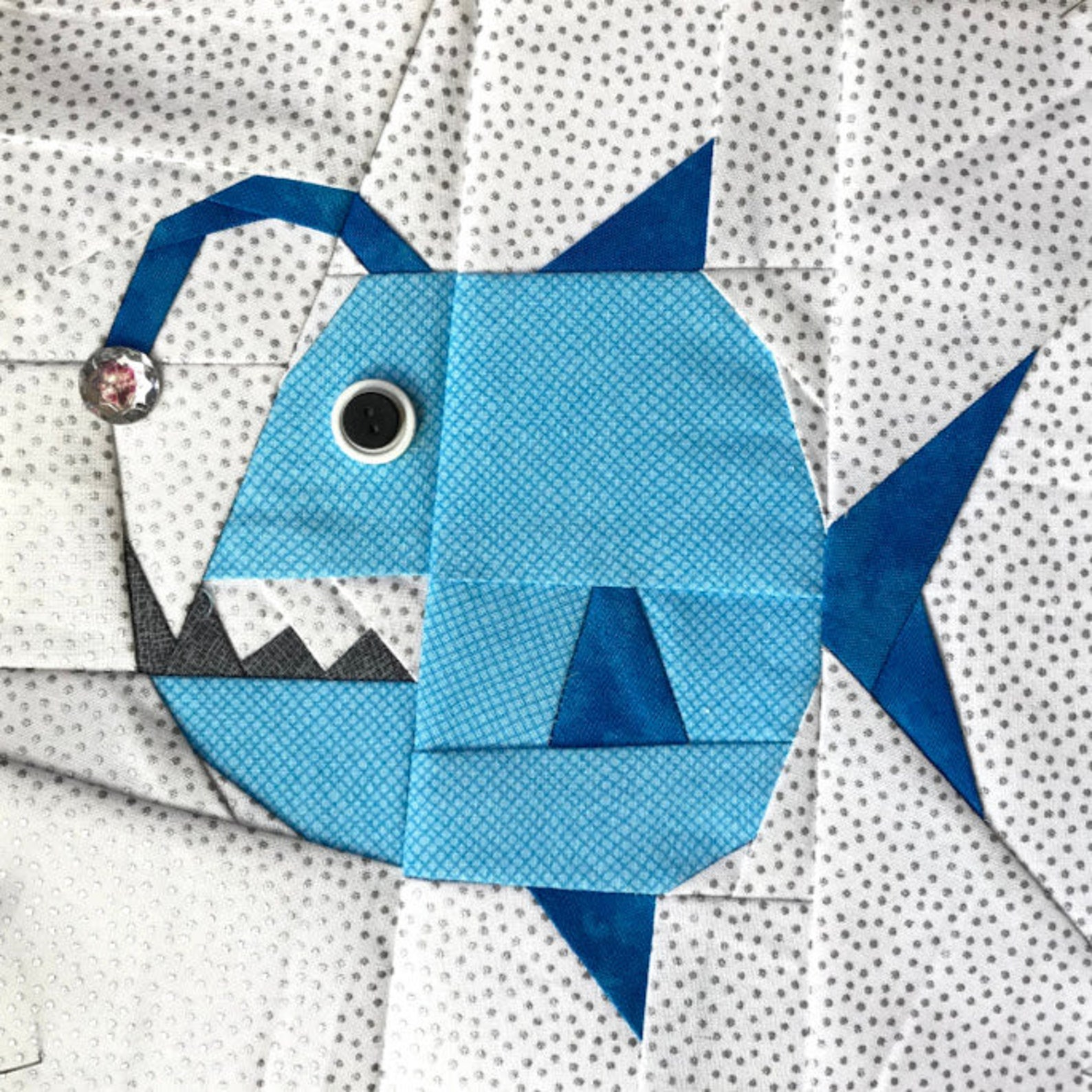 UNDER the SEA Paper Pieced Quilt Pattern in PDF - Etsy