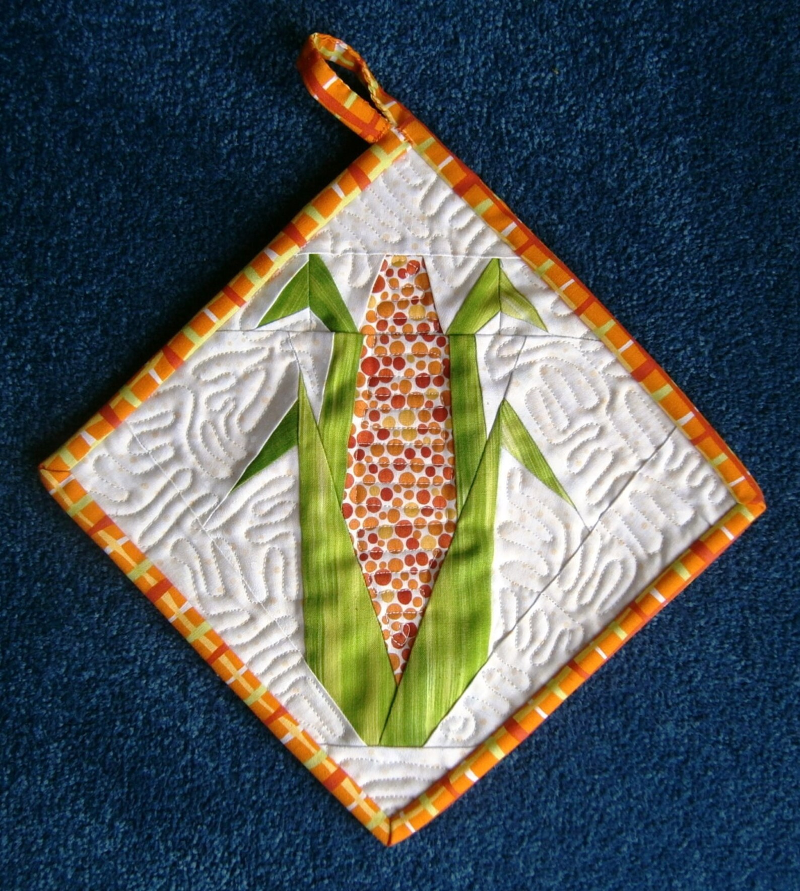 Corn Cob Potholder Paper Pieced Pattern (PDF Download) - Etsy