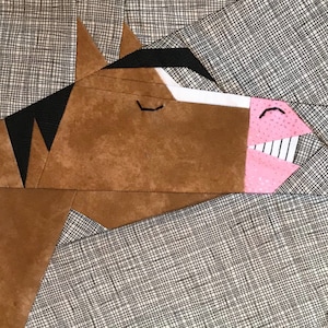 HORSE QUILT Pattern: Paper Pieced Design (PDF Pattern) - Etsy