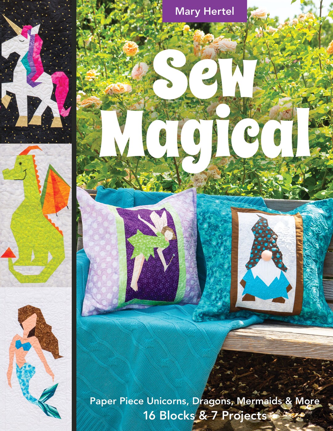 SEW MAGICAL Paper Piece Pattern Book From Mary Hertel - Etsy
