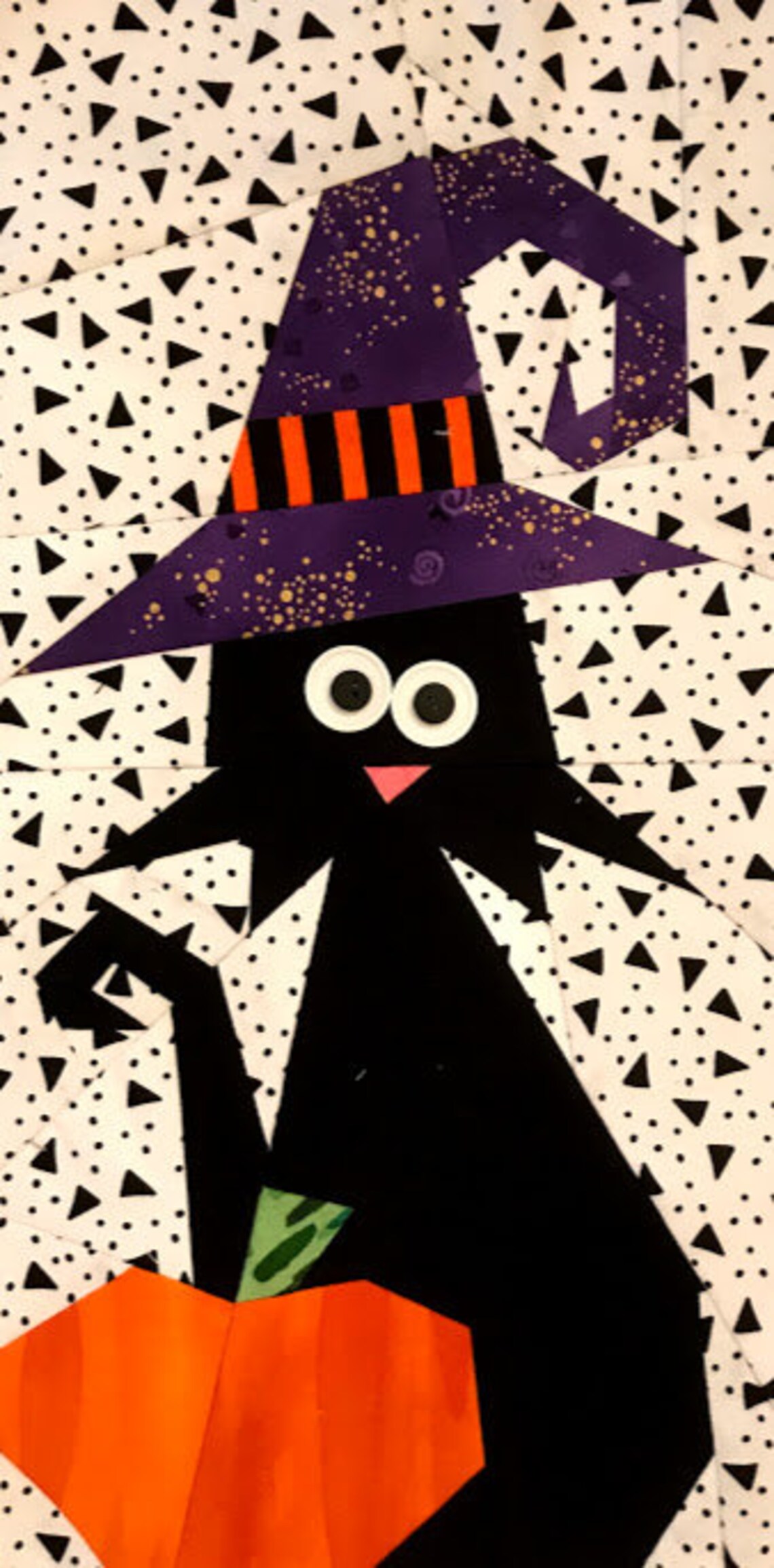 Cat's Meow Paper Pieced Quilt Pattern in PDF - Etsy