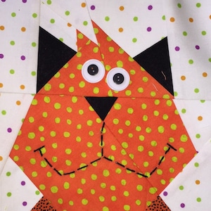 Crazy Cats Quilt Pattern: Paper Pieced Design (PDF Download) - Etsy