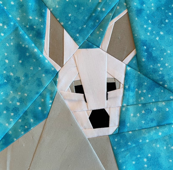 POUND PUPPY BLOCK Paper Pieced Pattern in Pdf Instant - Etsy