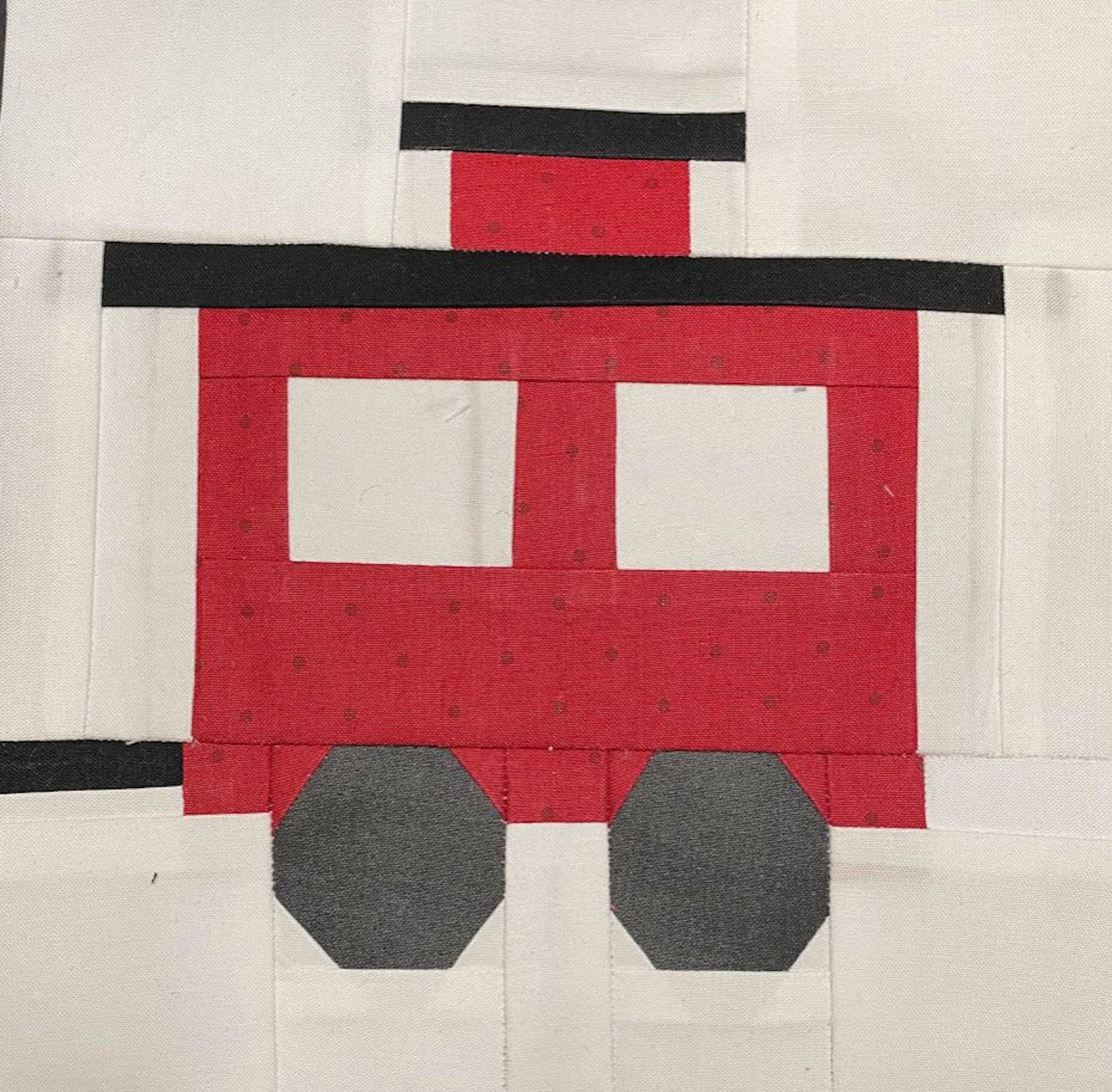 Paper Pieced Train Quilt Pattern: 4 Block Designs (PDF Download) - Etsy