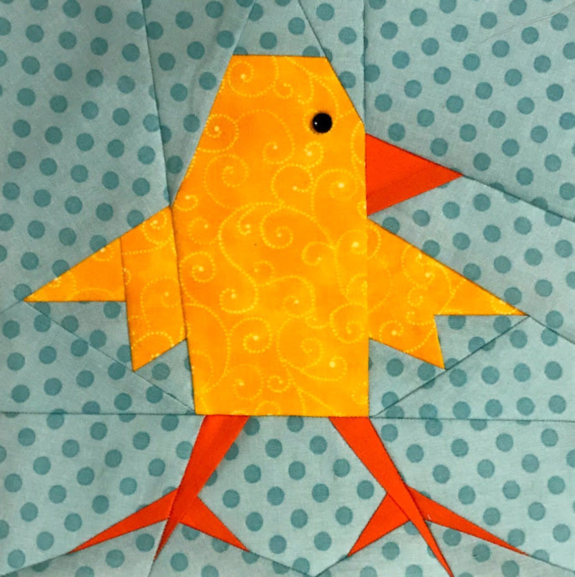 Easter Table Runner and Potholders, Paper Pieced Patterns in PDF - Etsy