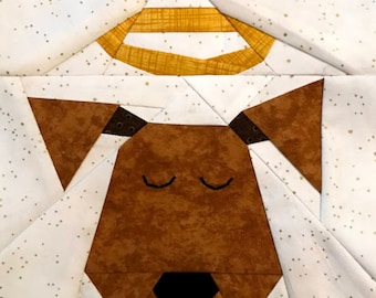 Peepers Paper Pieced Block Pattern in PDF | Etsy