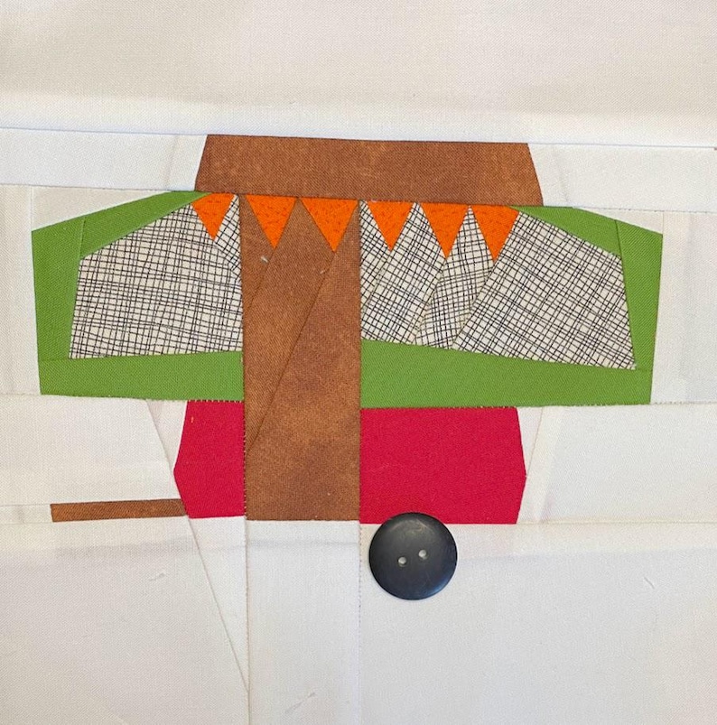 Pop-up Camper Paper Pieced Block Pattern: Camping Quilt Block (digital ...