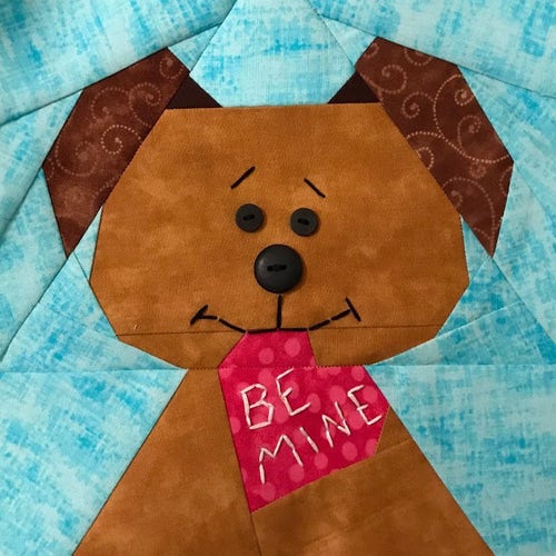 Easter Bunny Paper Pieced Block Pattern in PDF - Etsy