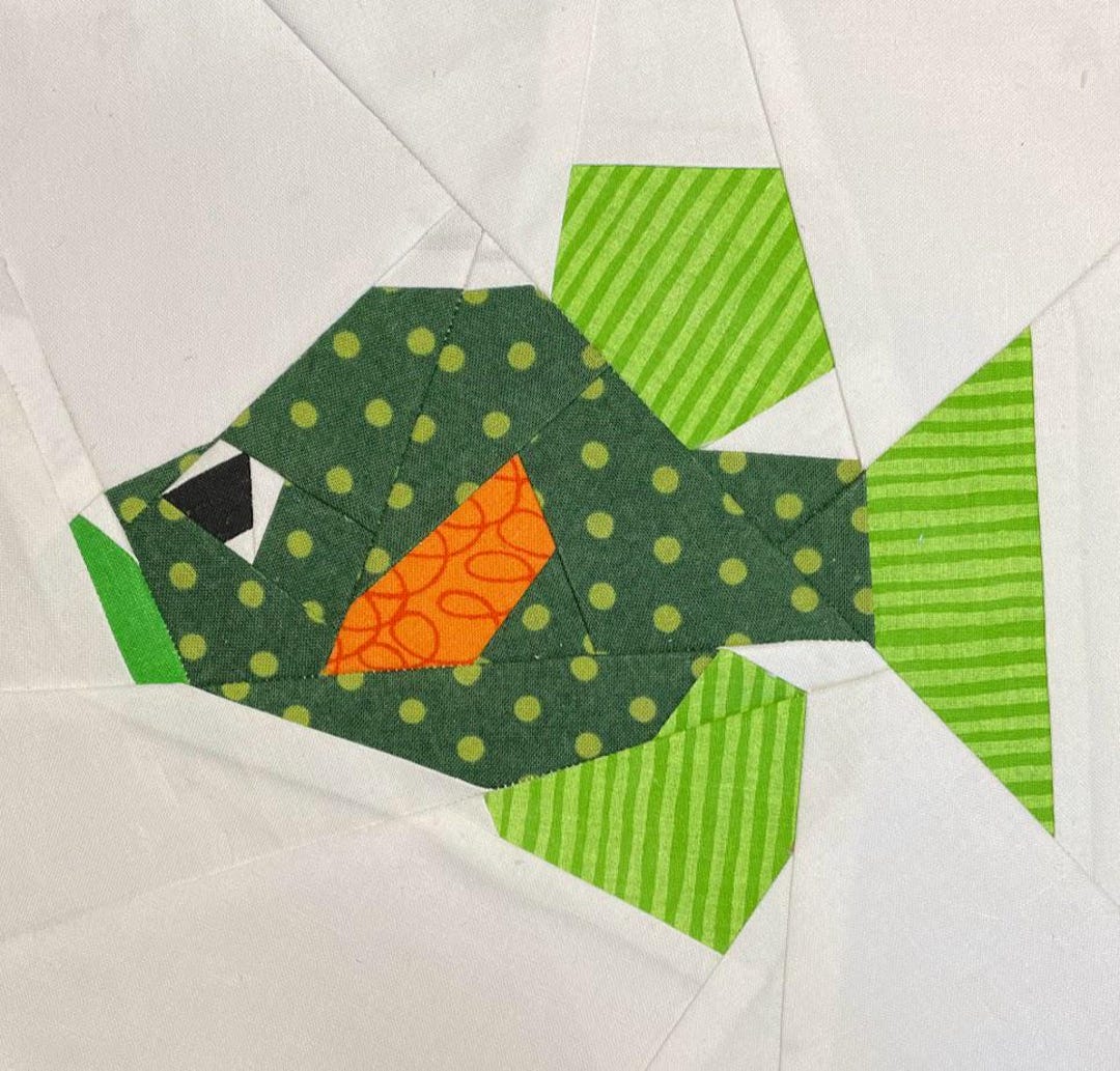 Crappie Fish Block Paper Pieced Pattern (PDF) - Etsy