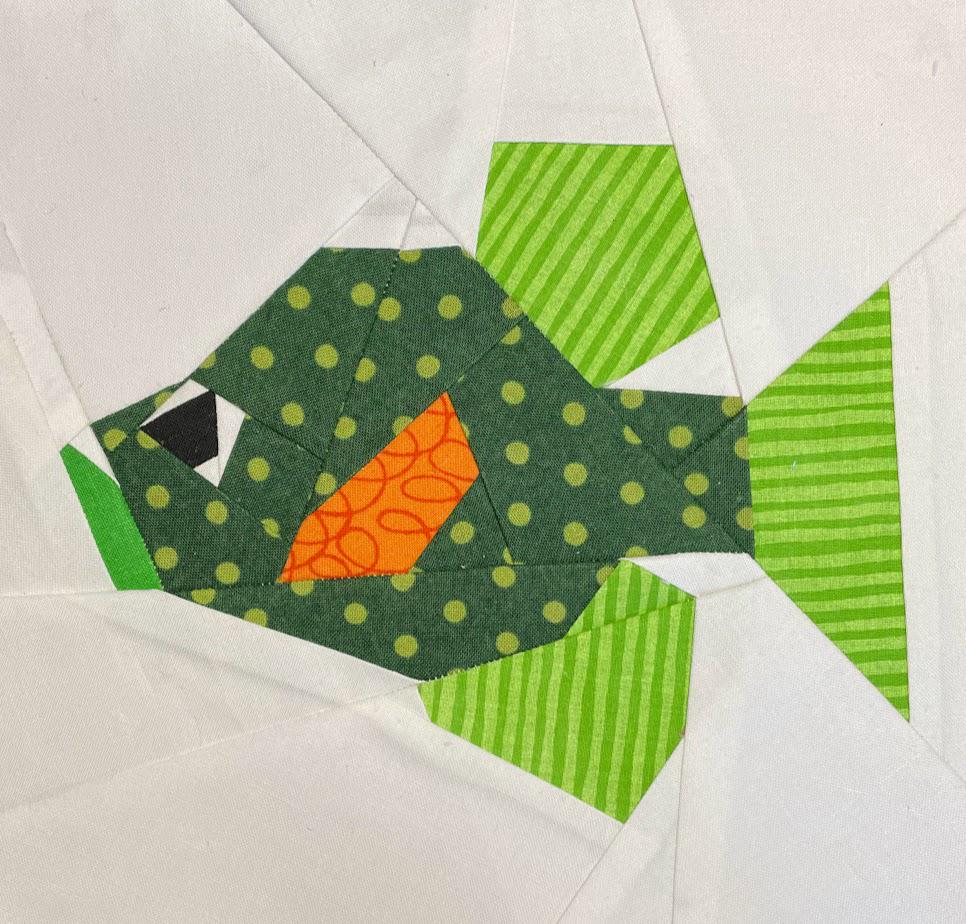 Crappie Fish Block Paper Pieced Pattern (PDF) - Etsy
