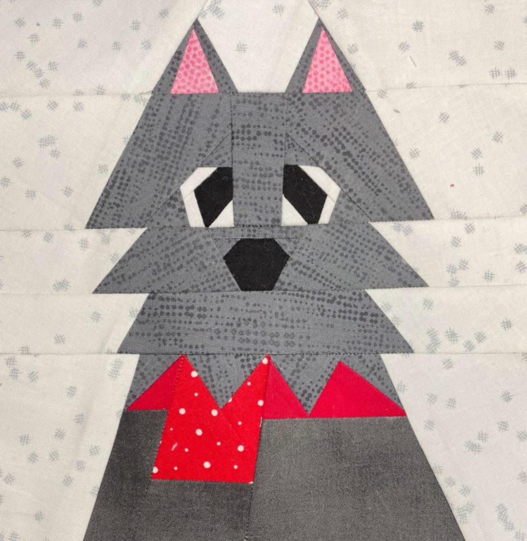 CAIRN TERRIER 2 BLOCK Paper Pieced Pattern in Pdf, Instant Download ...