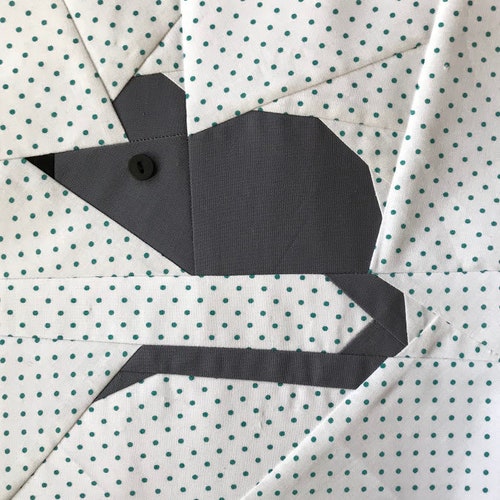 SCOTTISH FOLD CAT Paper Pieced Block Pattern in Pdf - Etsy