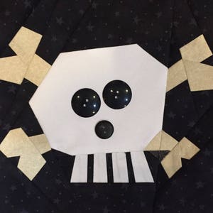 FREE Paper Pieced Halloween Block Patterns - Etsy