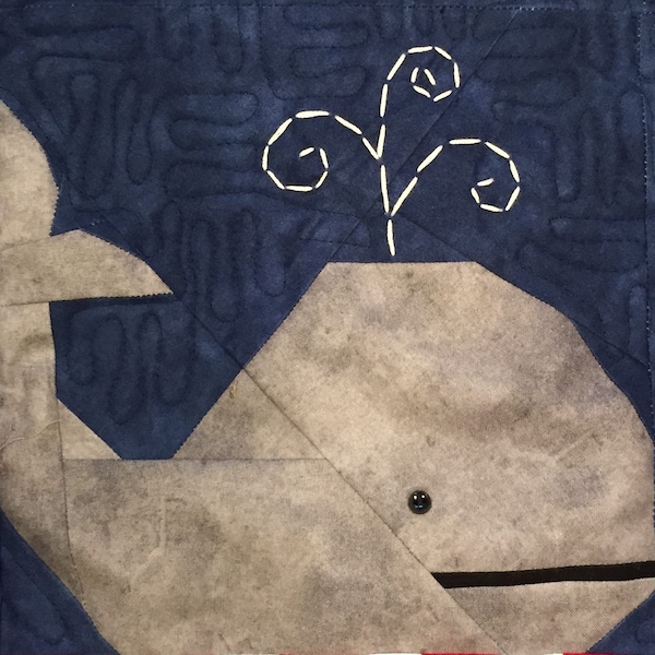 Whale Quilt Pattern - Etsy