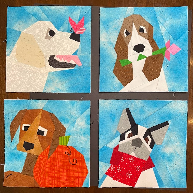 Labrador Retriever Quilt Block - Etsy