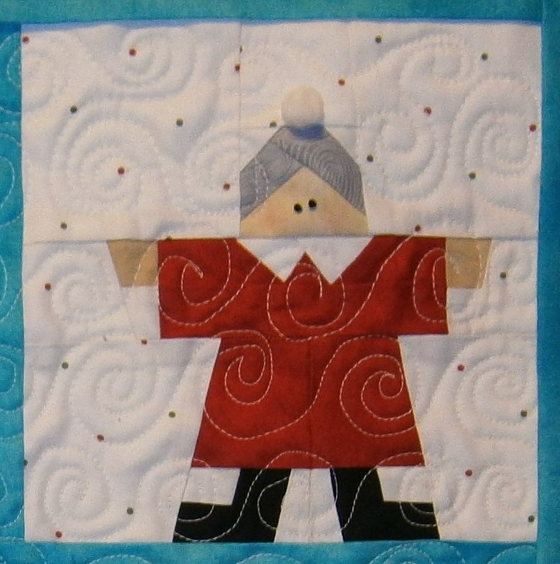 Santa and His Gang Paper Pieced Pattern in PDF | Etsy