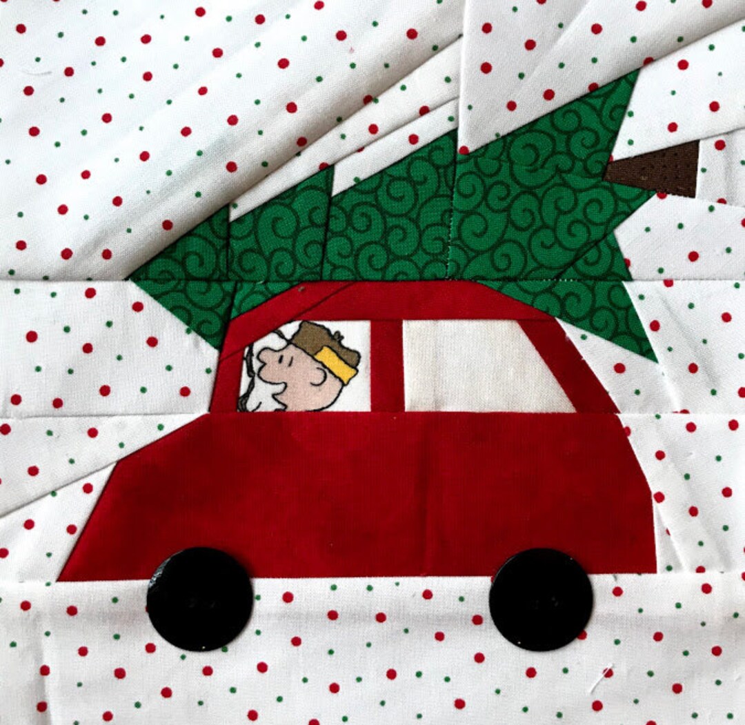 BUG WITH TREE Paper Pieced Block Pattern in Pdf - Etsy