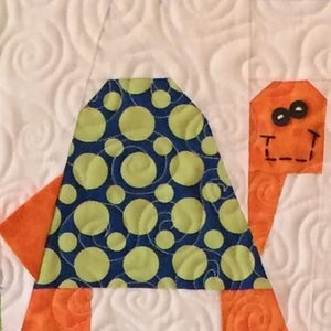 Totally Turtle Paper Pieced Quilt Pattern in PDF - Etsy