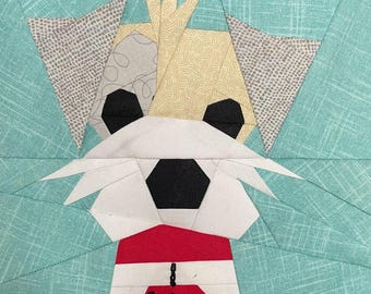 Dogs Only Paper Pieced Quilt Pattern in PDF - Etsy
