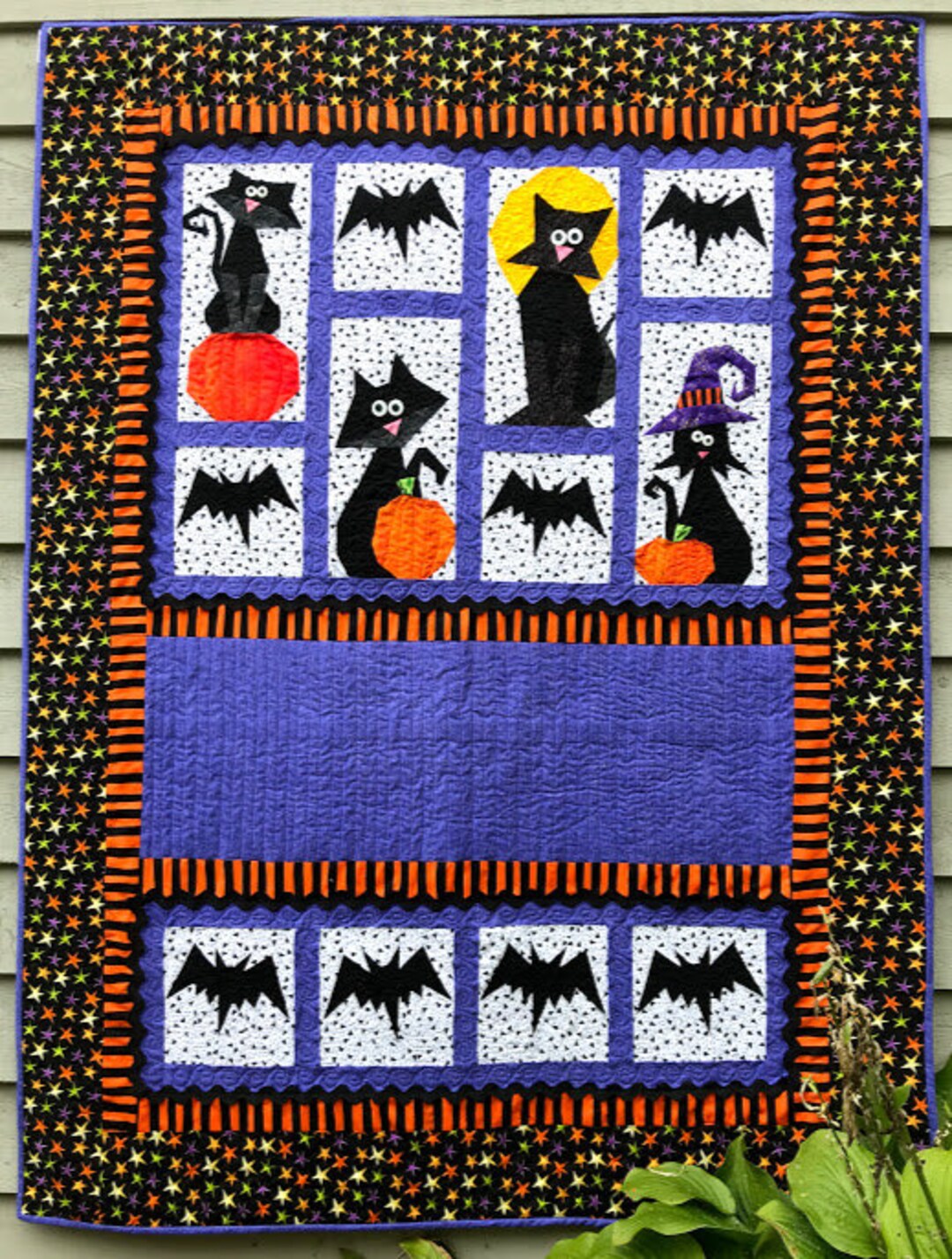 Cat's Meow Paper Pieced Quilt Pattern in PDF - Etsy