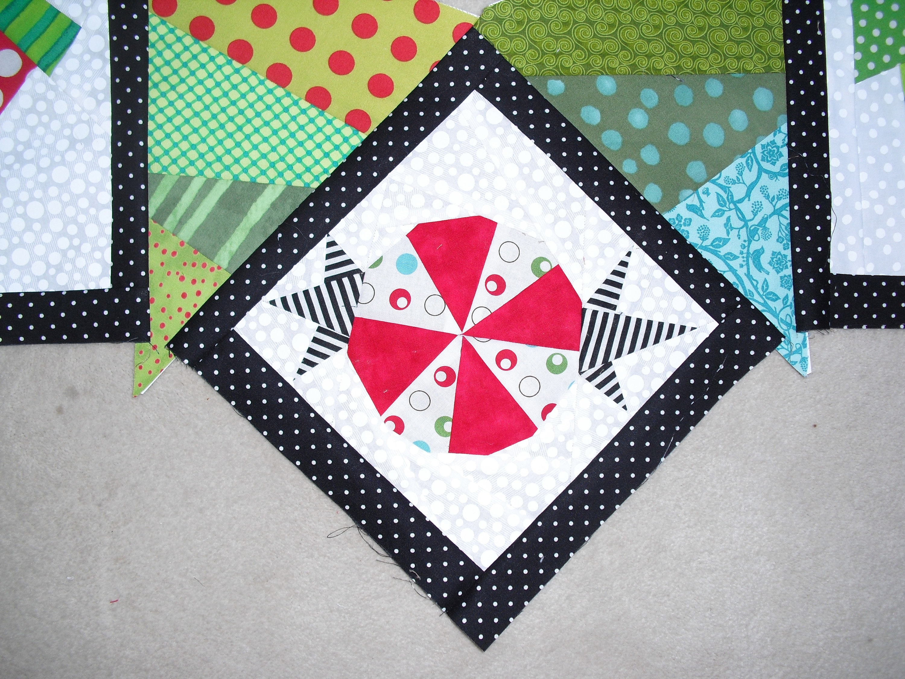 Christmas Tree Skirt Sampler Paper Pieced Pattern in PDF | Etsy