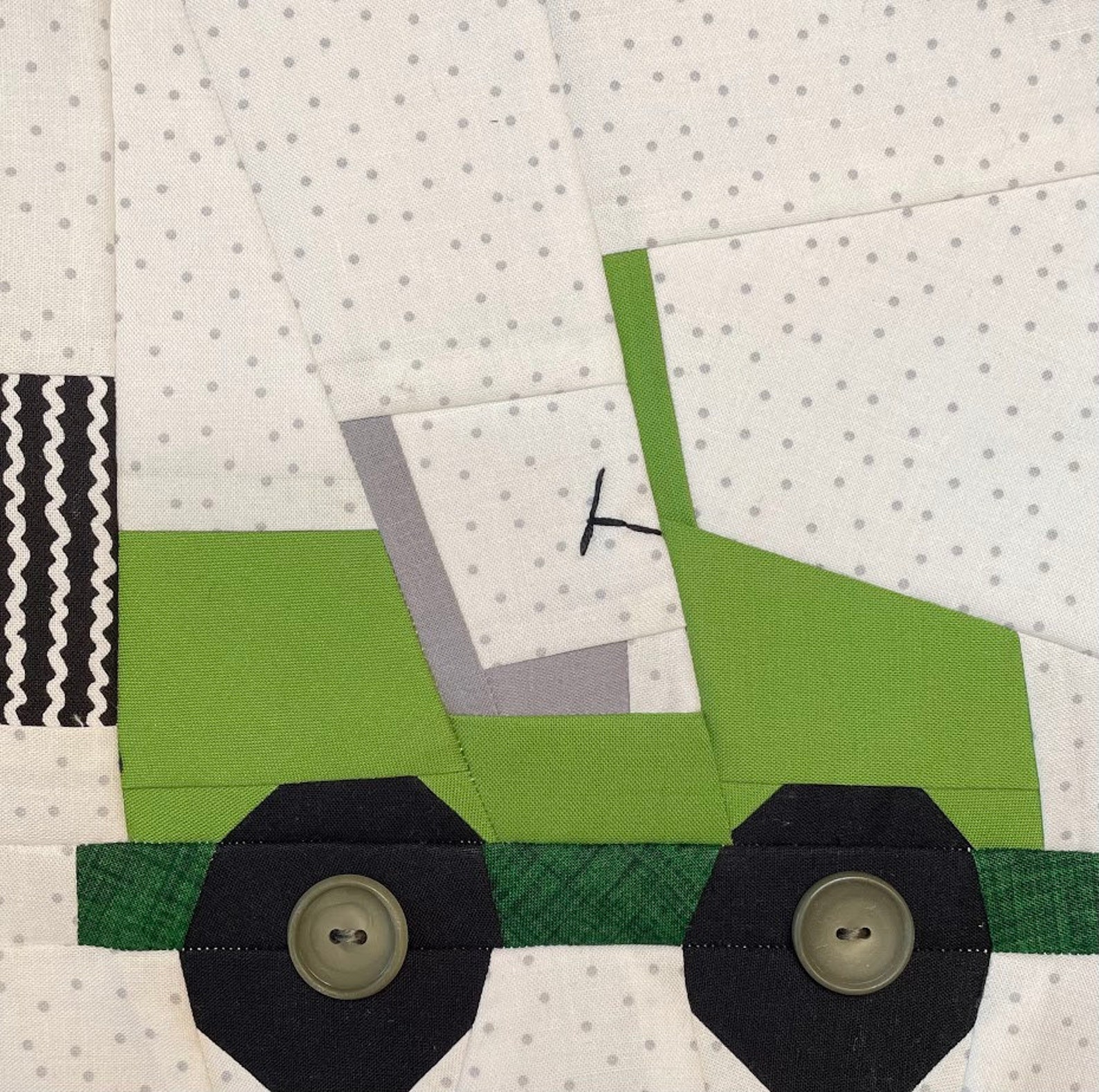 Jeep Paper Pieced Block Pattern: Beginner/intermediate (PDF Pattern) - Etsy