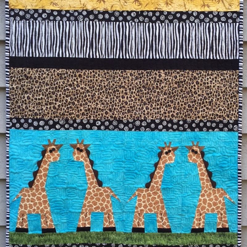 Giraffe Quilt - Etsy
