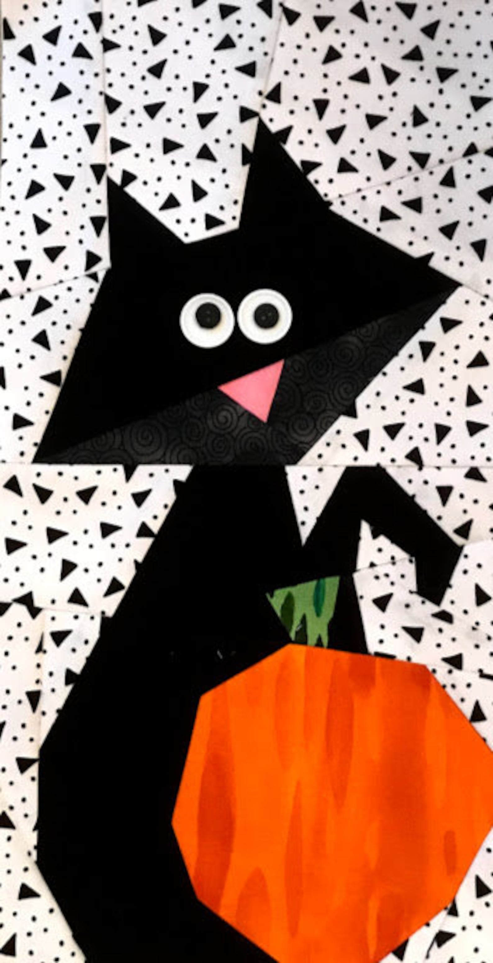 Cat's Meow Paper Pieced Quilt Pattern in PDF - Etsy