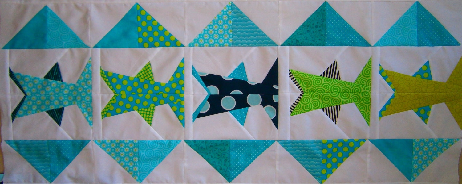 Paper Pieced Fish Quilt Pattern at Wayne Enochs blog