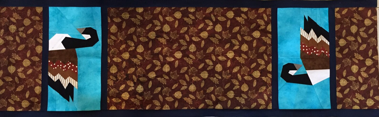 Duck Duck Goose Quilt/ Table Runner Paper Pieced Pattern in - Etsy