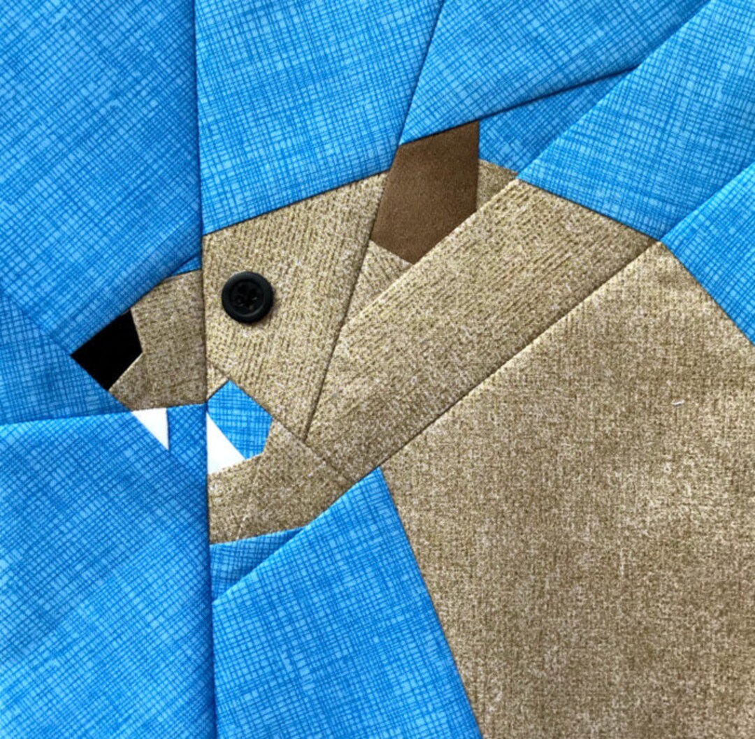 COUGAR Paper Pieced Block Pattern in PDF - Etsy
