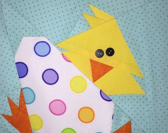 Peepers Paper Pieced Block Pattern in PDF | Etsy