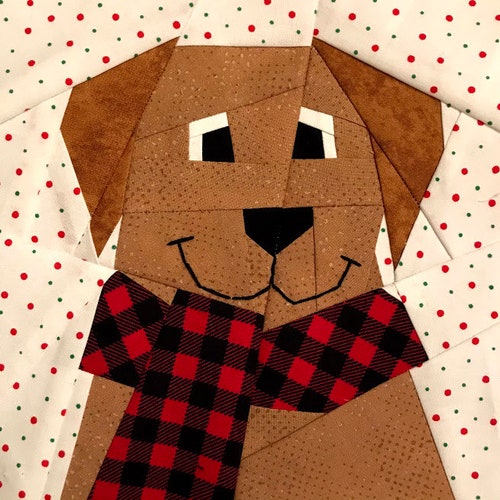 HAVANESE DOG Paper Pieced Block Pattern in PDF | Etsy