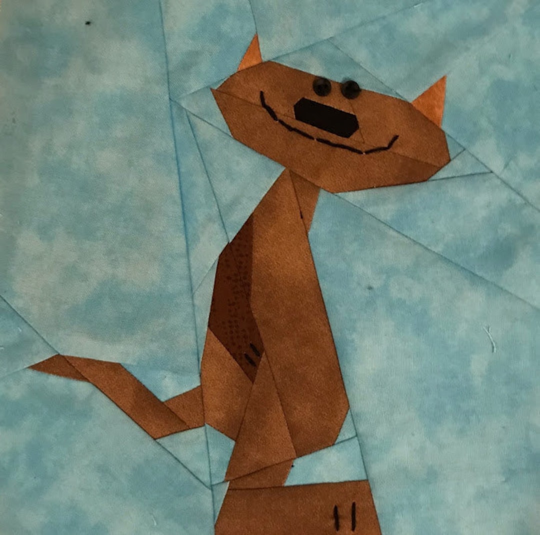 WEASEL Paper Pieced Block Pattern in PDF - Etsy