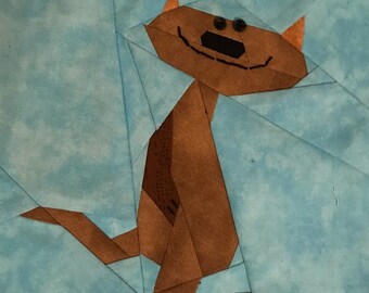 EIFFEL TOWER Paper Pieced Block Pattern in PDF | Etsy