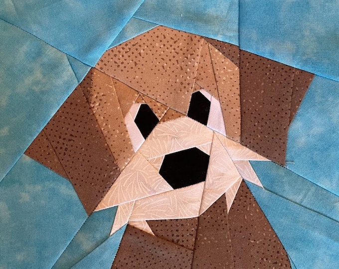 SCOTTISH COW Paper Pieced Block Pattern in PDF - Etsy Canada
