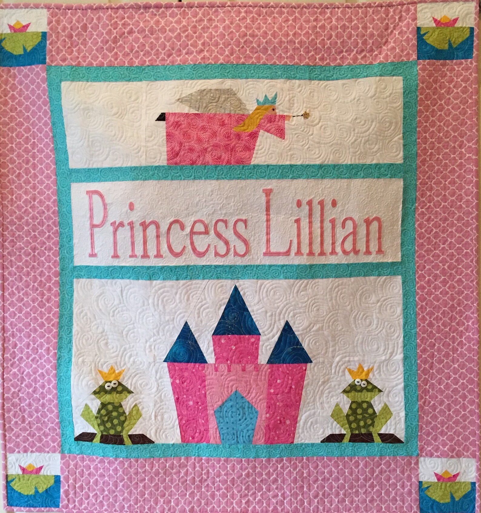 Fairy Princess Quilt Paper Pieced Pattern in PDF - Etsy