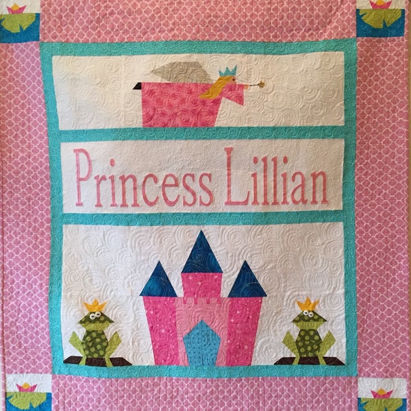 Princess Quilt - Etsy