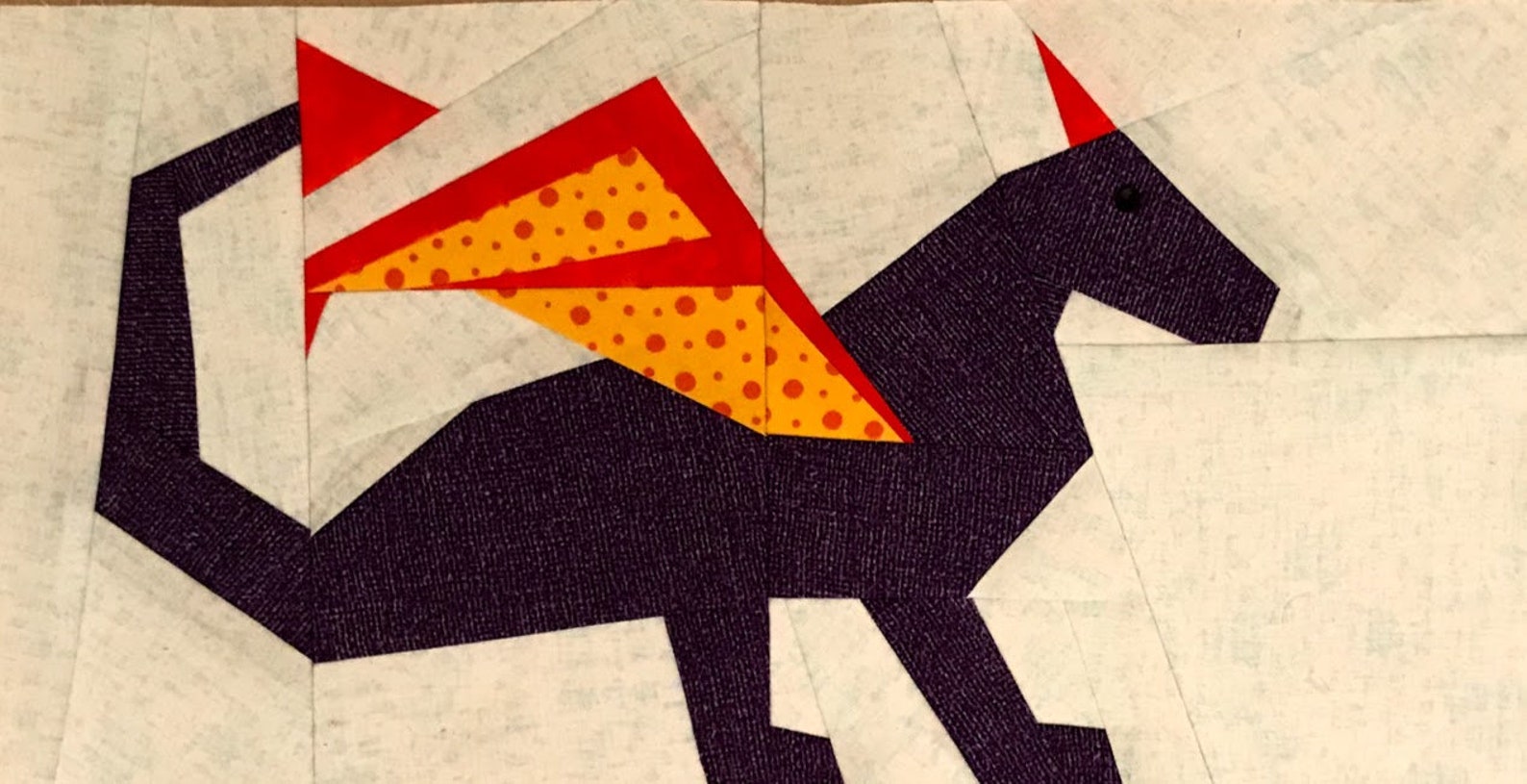 DRAGON QUILT Paper Pieced Pattern in PDF - Etsy