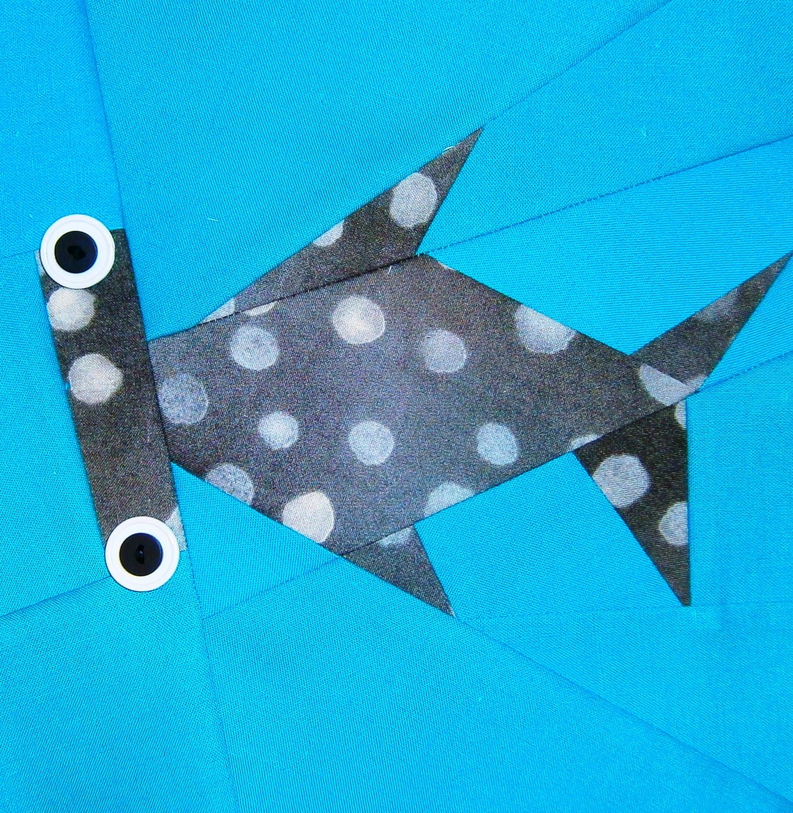 SHARK ATTACK QUILT Paper Pieced Pattern in Pdf - Etsy