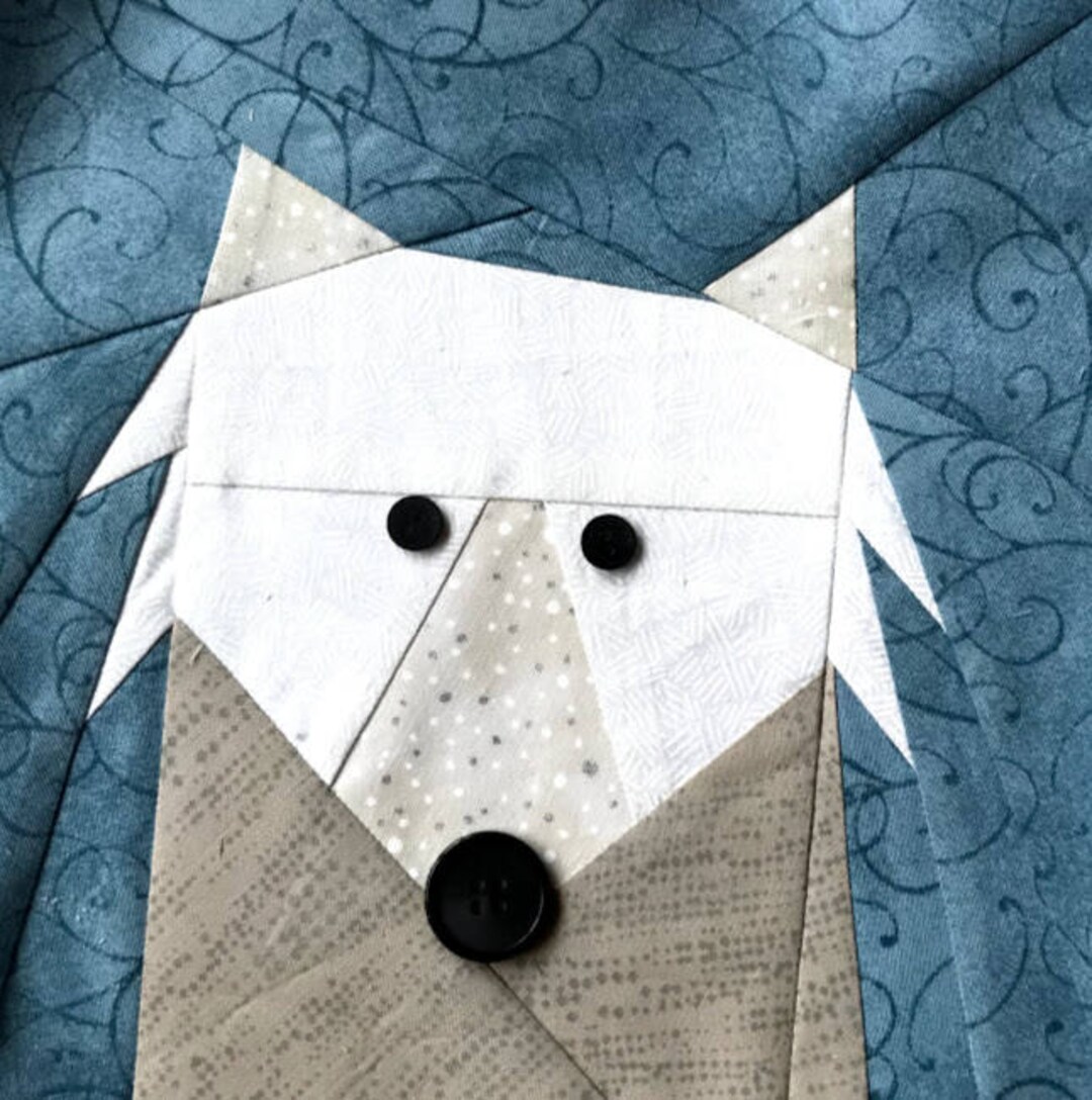 American Eskimo Paper Pieced Block Pattern in PDF - Etsy