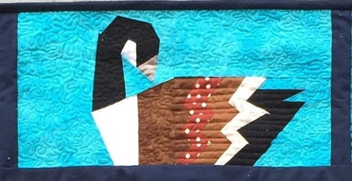 Duck Duck Goose Quilt/ Table Runner Paper Pieced Pattern in - Etsy