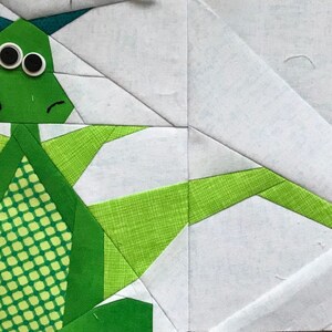 DRAGON QUILT Paper Pieced Pattern in PDF - Etsy