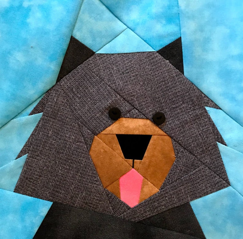 CHOW CHOW Paper Pieced Block Pattern in PDF - Etsy