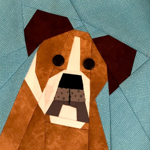 Boxer Quilt Pattern - Etsy